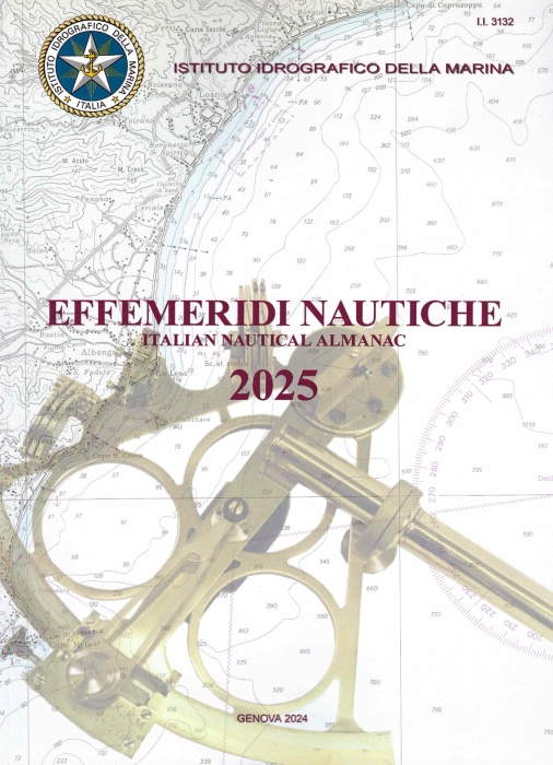 italian nautical almanac 2025 - Libreria del Mare